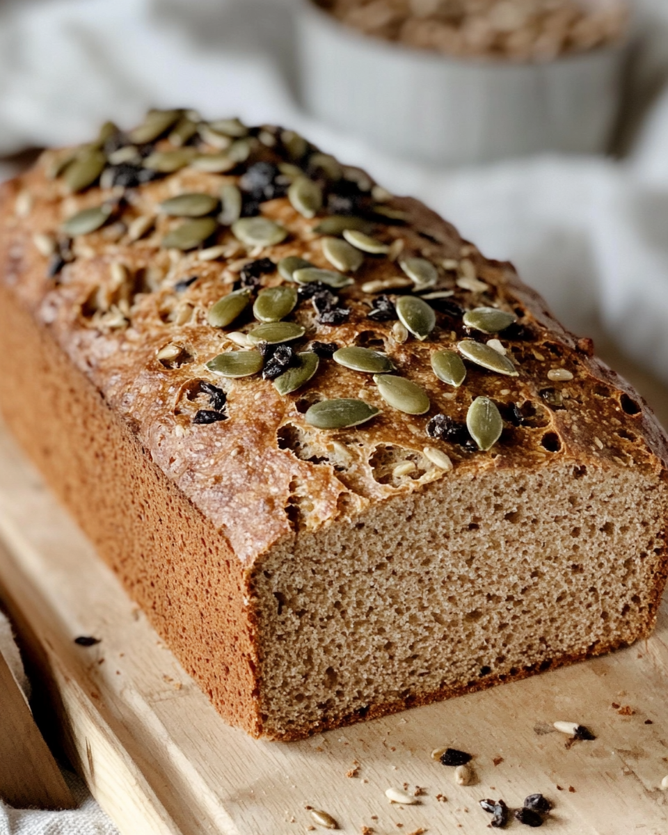 Knuspriges Körner-Sauerteigbrot selber backen